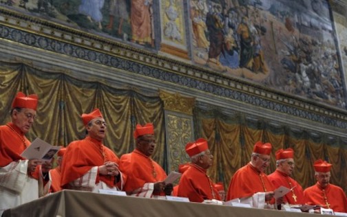 Leading Vatican figures during the conclave - P.M. News