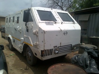 Lagos Taskforce Impounds Police Bullion Van - P.M. News