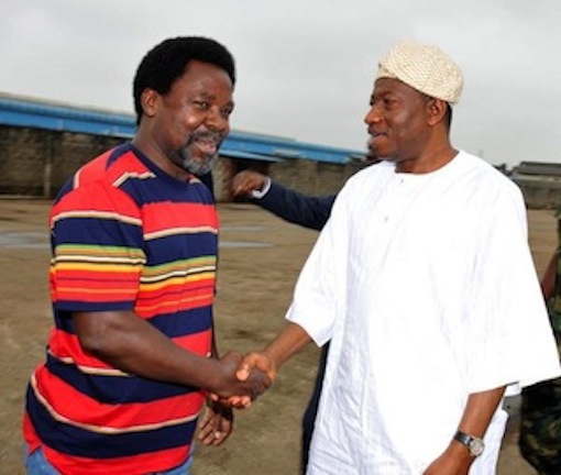 I told Jonathan his regime had come to an end - TB Joshua - P.M. News