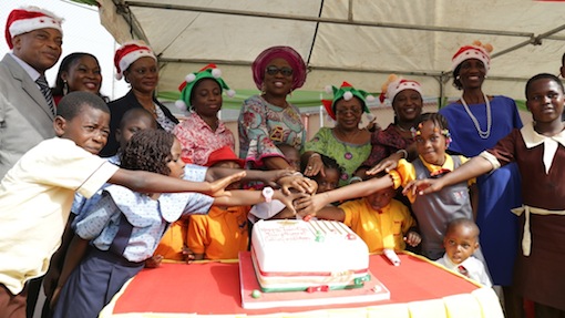 PICTURES: Bolalne Ambode does it for the love of children - P.M. News