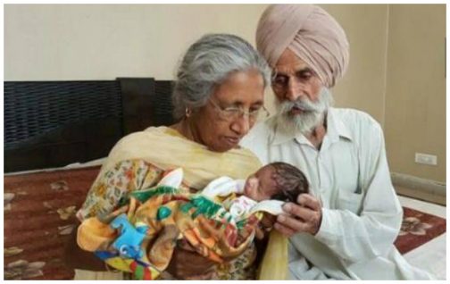 72-year old woman delivers baby boy - P.M. News