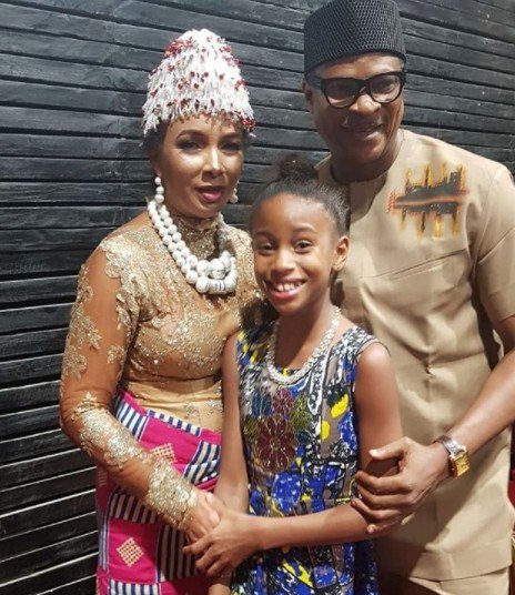 Actor Ibinabo Fiberesima Celebates Ex Husband Fred Amata - P.M. News