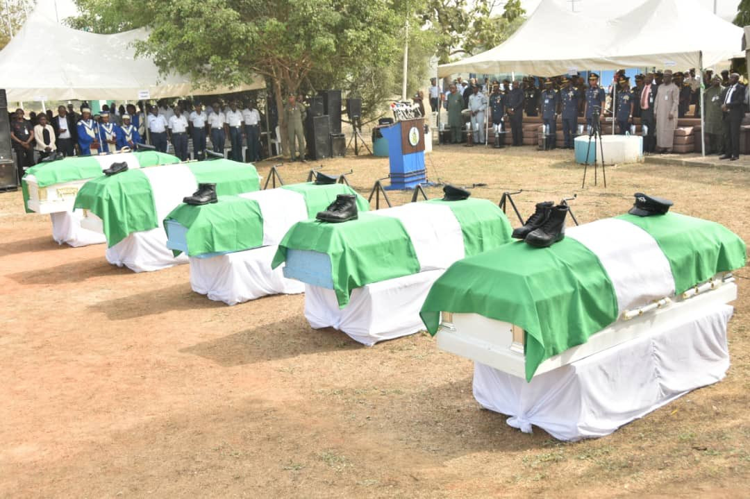 NAF Helicopter Crash: Photos from the funeral ceremony - P.M. News