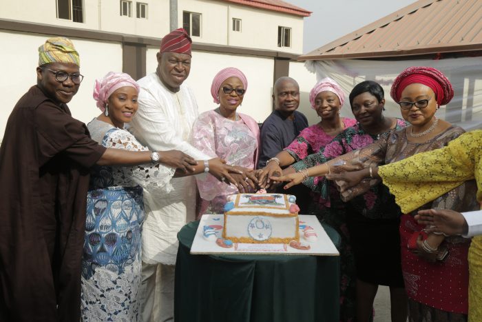Ambode's wife presents gifts to first baby of the year - P.M. News