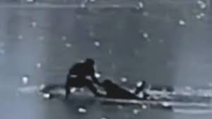 Video: Heroic soldier rescues a boy from ice hole in China - P.M. News