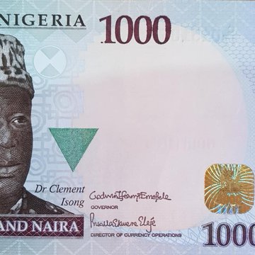 Photo News: Meet Nigeria's First Female To Sign N1000 Note - P.M. News