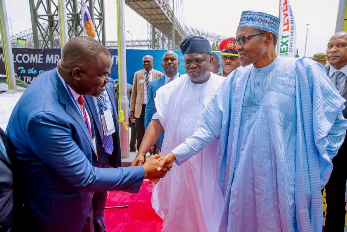 Photo News: Buhari meets man who built Oshodi Transportation ...