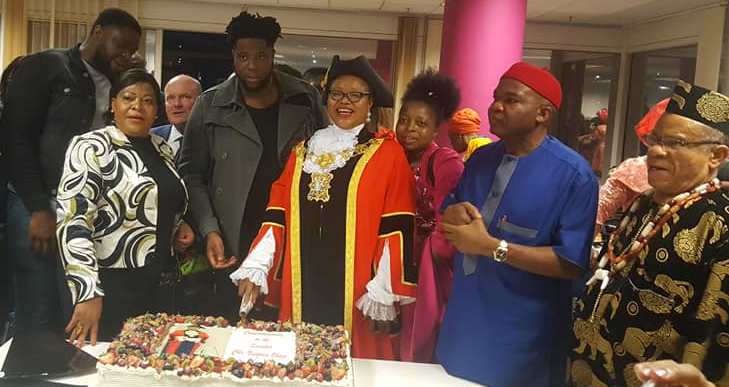 Photos: Inauguration of Nigeria’s Victoria Obaze as Mayor in UK - P.M. News