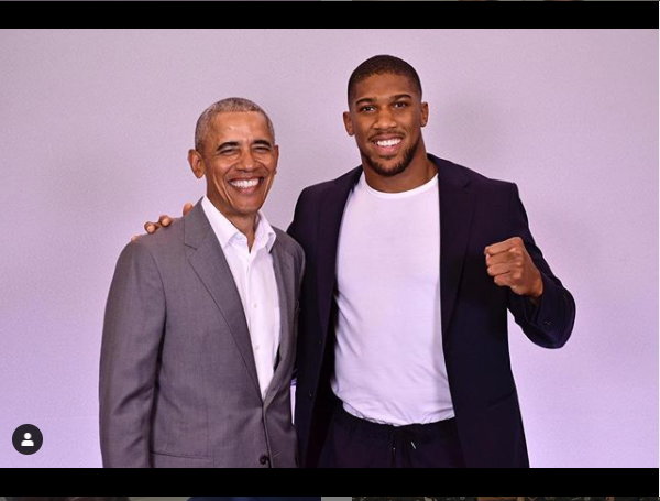 Anthony Joshua meets Barack Obama - P.M. News