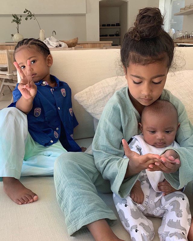 See cute pictures of Kim Kardashian's kids - P.M. News