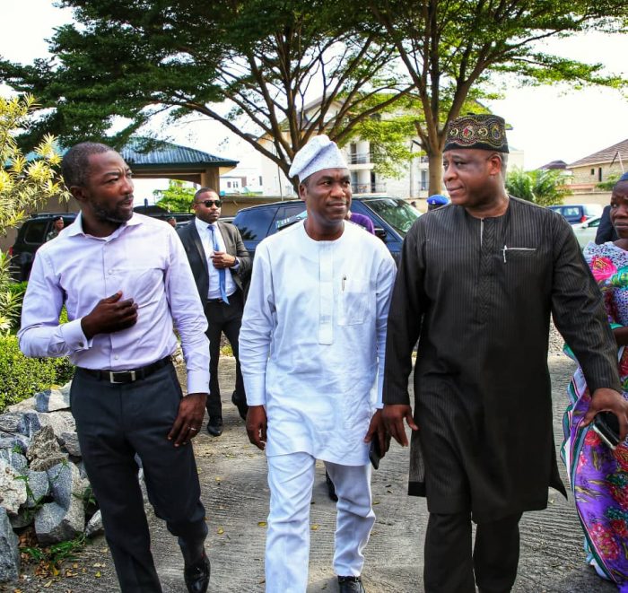 Photo News: Hamzat, Ashafa, others visit Oniru's family over death of ...