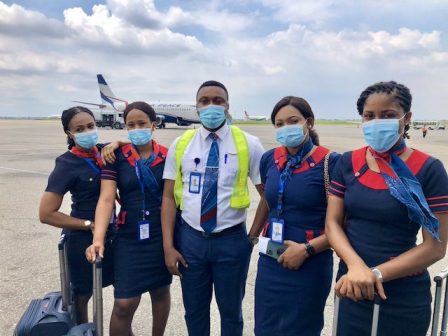Air Peace receives aircraft on C-Check – P.M. News