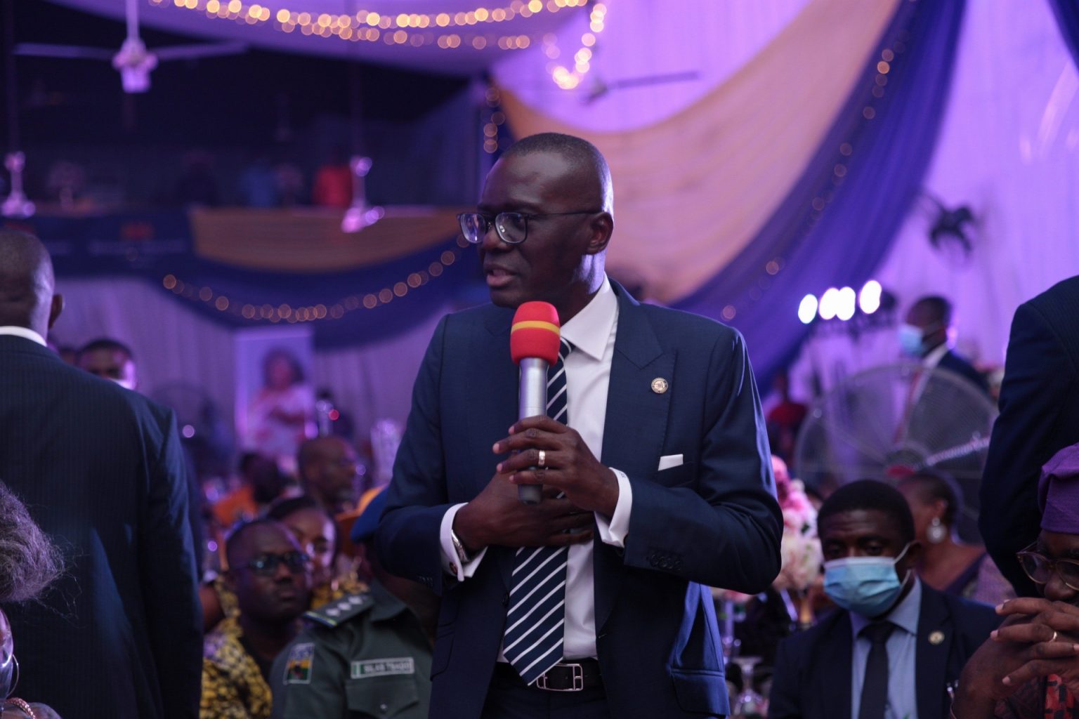 PHOTOS: Sanwo-Olu, Kunle Afolayan, others attend Yeni Kuti's birthday ...