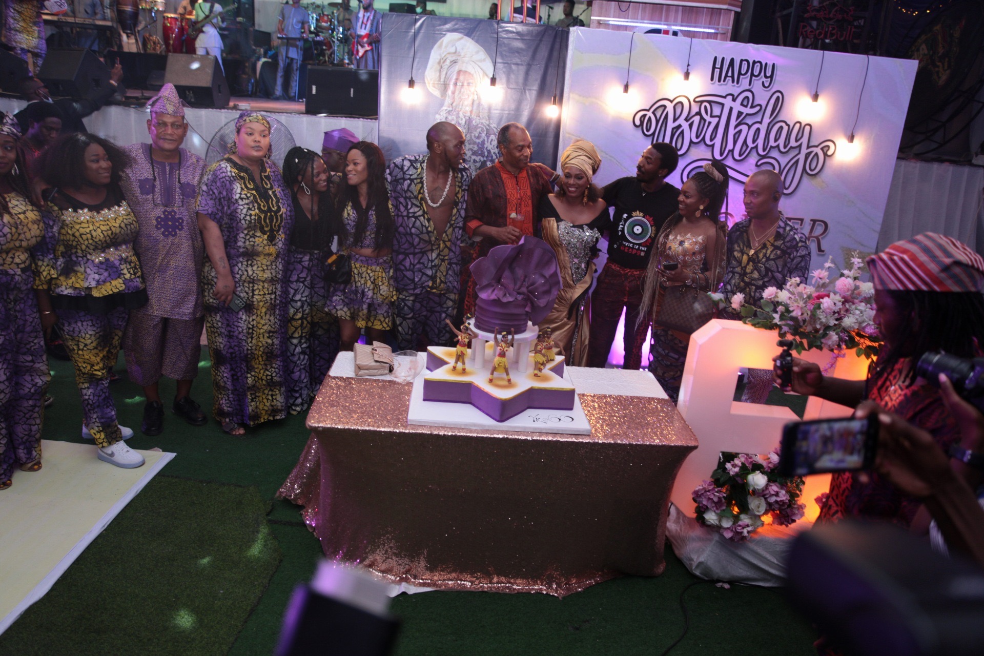 PHOTOS: Sanwo-Olu, Kunle Afolayan, others attend Yeni Kuti's birthday ...