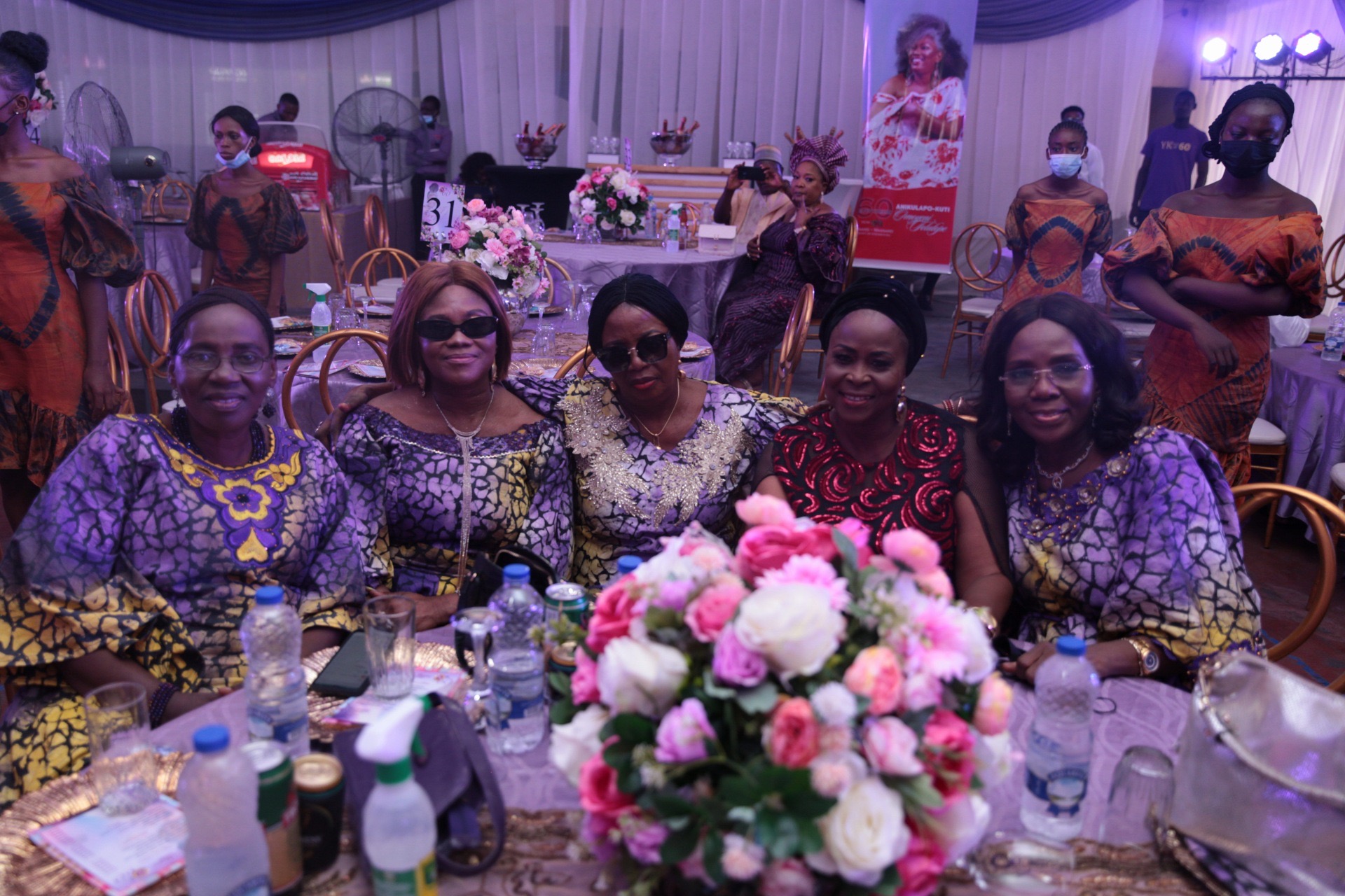 PHOTOS: Sanwo-Olu, Kunle Afolayan, others attend Yeni Kuti's birthday ...