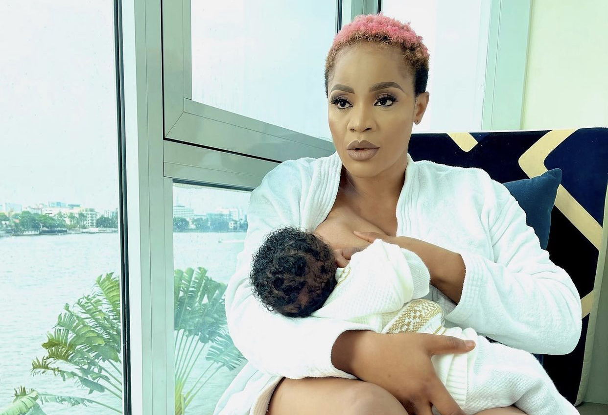 Actress Uche Ogbodo shares adorable photo of baby - P.M. News