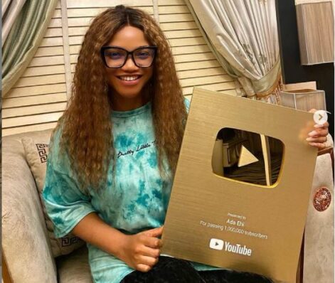 Gospel singer Ada Ehi hits one million subscribers on YouTube - P.M. News