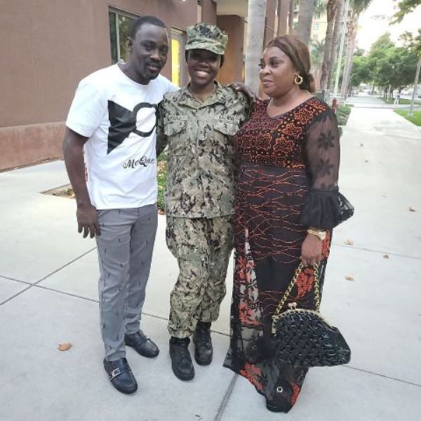 Gorgeous photos, video of Pasuma, wife's visit to daughter in US Navy ...