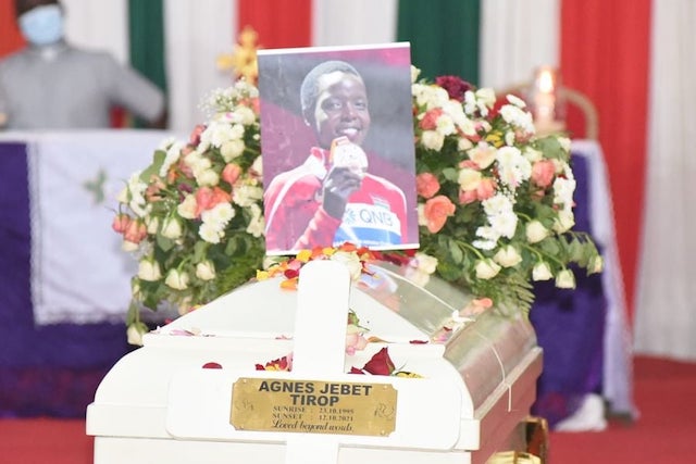 Kenya athletes bid Agnes Tirop final farewell - P.M. News