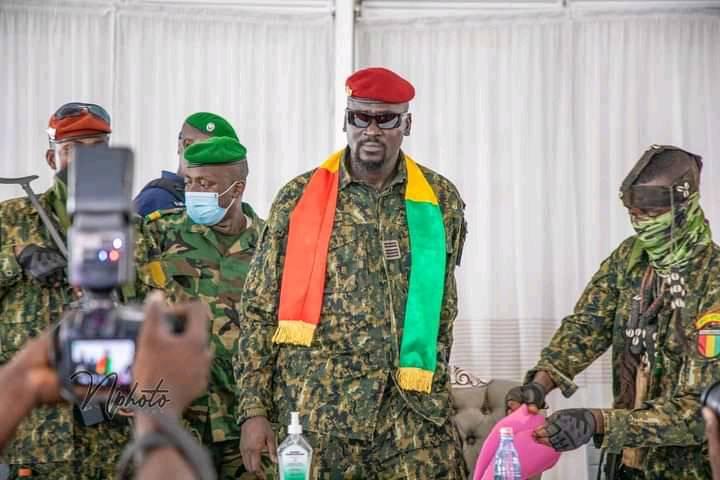 As Doumbouya takes oath as president, Guinea declares public holiday ...