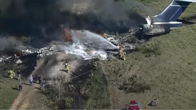 Houston Miracle: Plane crashes, bursts into flames, but all passengers ...