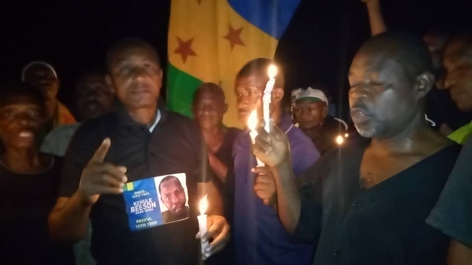 MOSOP holds candlelight vigil for slain Ogoni martyrs - P.M. News