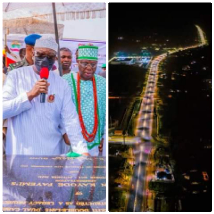 Gov. Fayemi inaugurates Ado-Iyin road awarded in 1978 - P.M. News