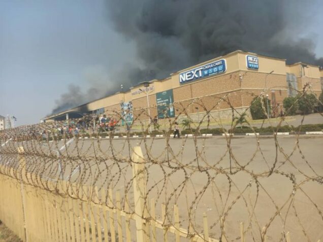 NEXT Supermarket, Abuja gutted by fire - P.M. News