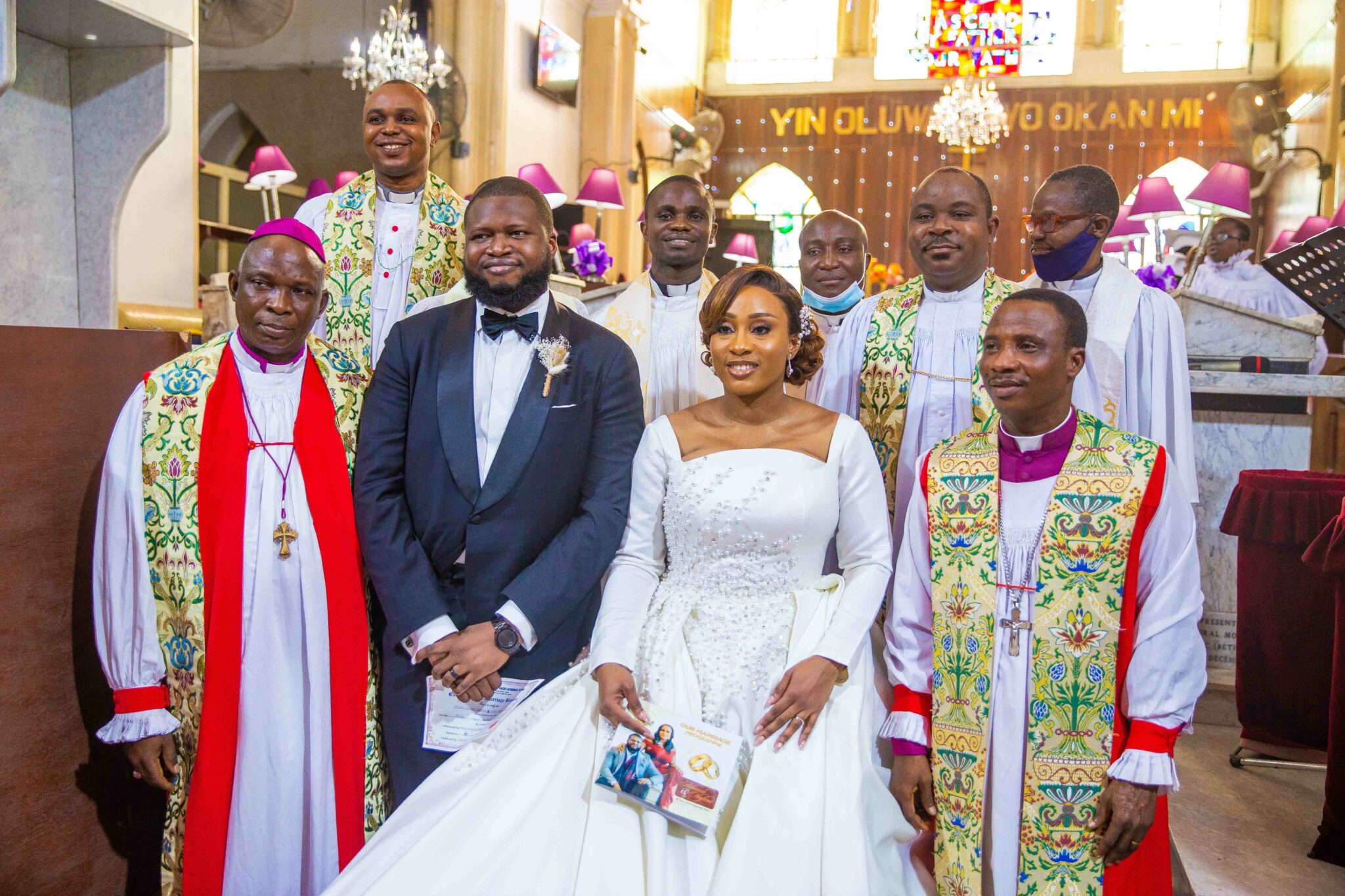 Obafemi Shyllon marries heartthrob Ademide [Photos] - P.M. News