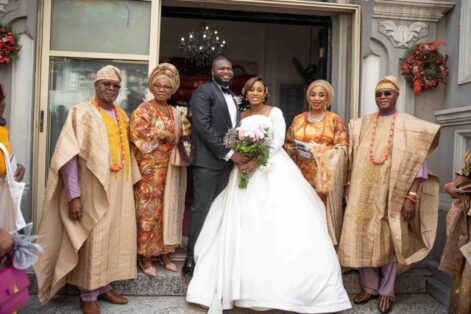 Obafemi Shyllon marries heartthrob Ademide [Photos] - P.M. News