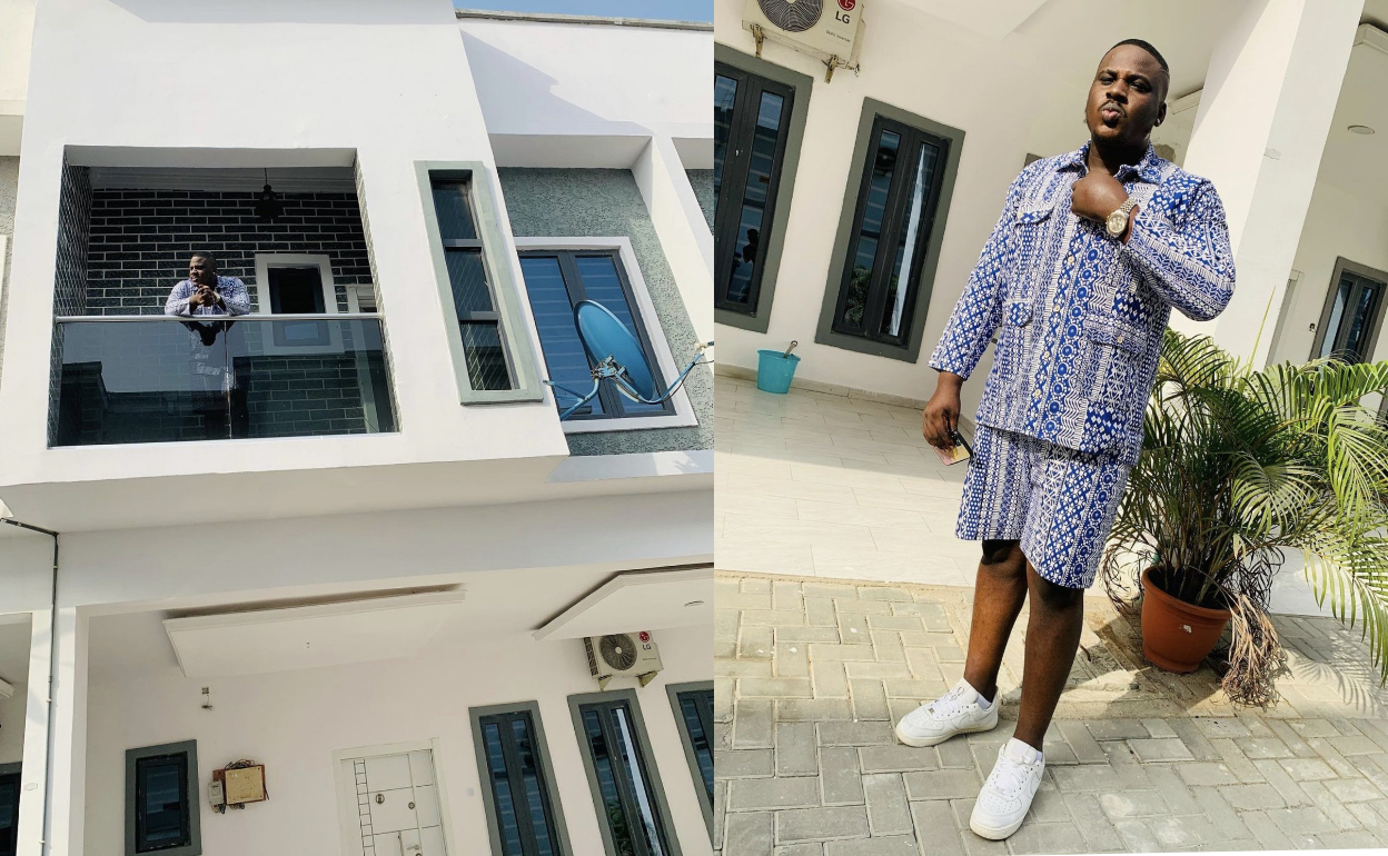 Comedian Isbae U shows off new home in Lagos - P.M. News