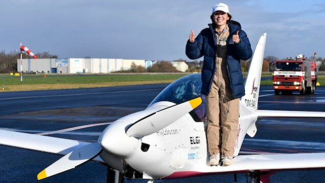 Zara Rutherford becomes youngest woman to fly solo round the world - P ...