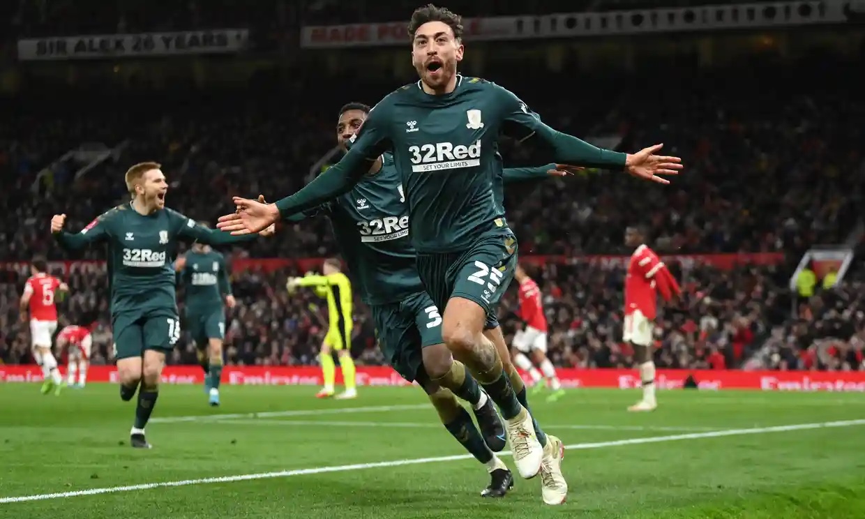Middlesbrough knock out Man United in FA Cup - P.M. News