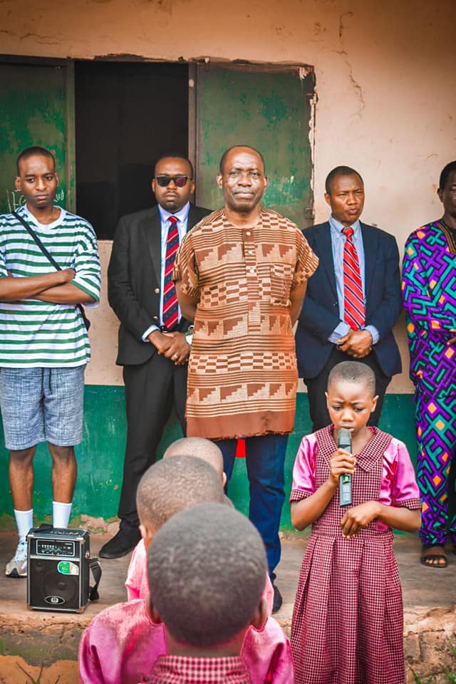 Moment Soludo, family visited primary school in Anambra (Photos) - P.M ...