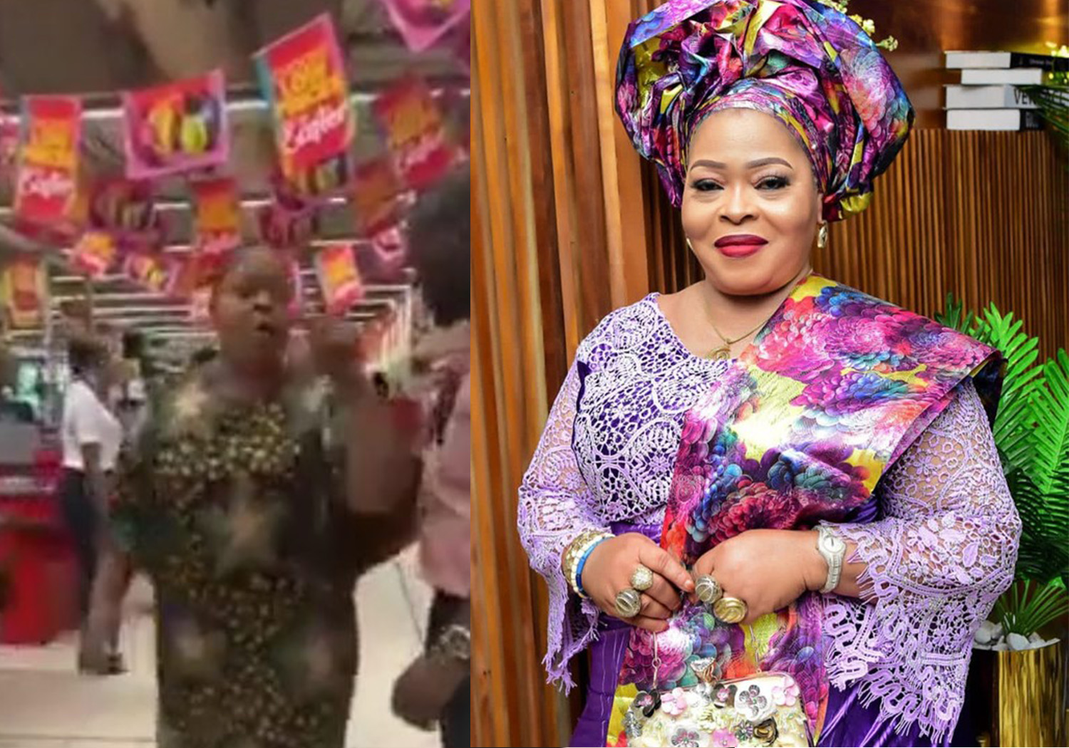 Nigerian actress Toyin Tomato causes commotion at Shoprite (video) - P ...
