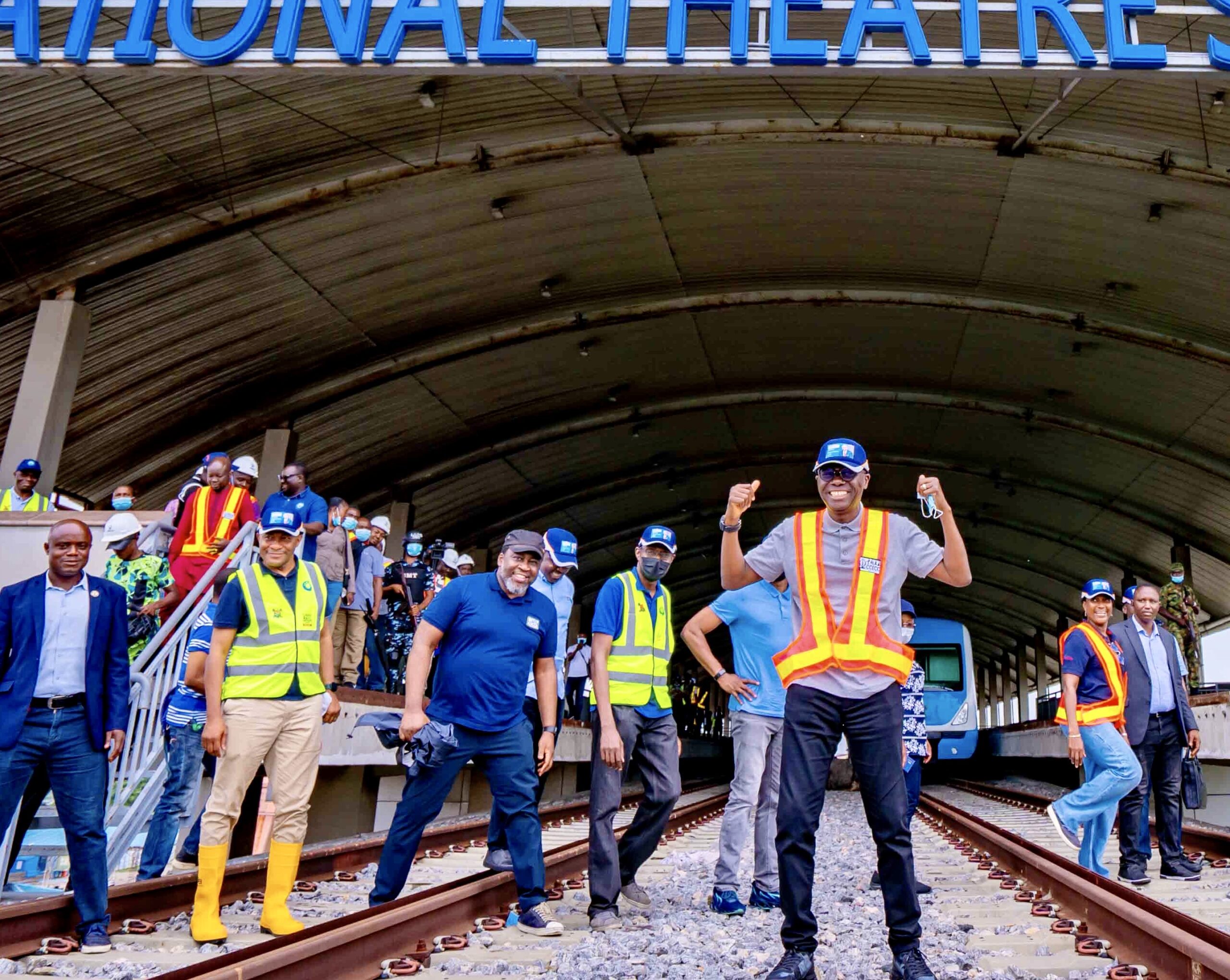 Lagos Blue Line rail project at 90 percent completion - Sanwo-Olu - P.M ...