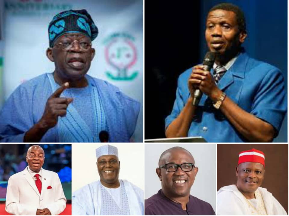 Adeboye, Oyedepo more popular than Tinubu, Atiku, Obi worldwide ...