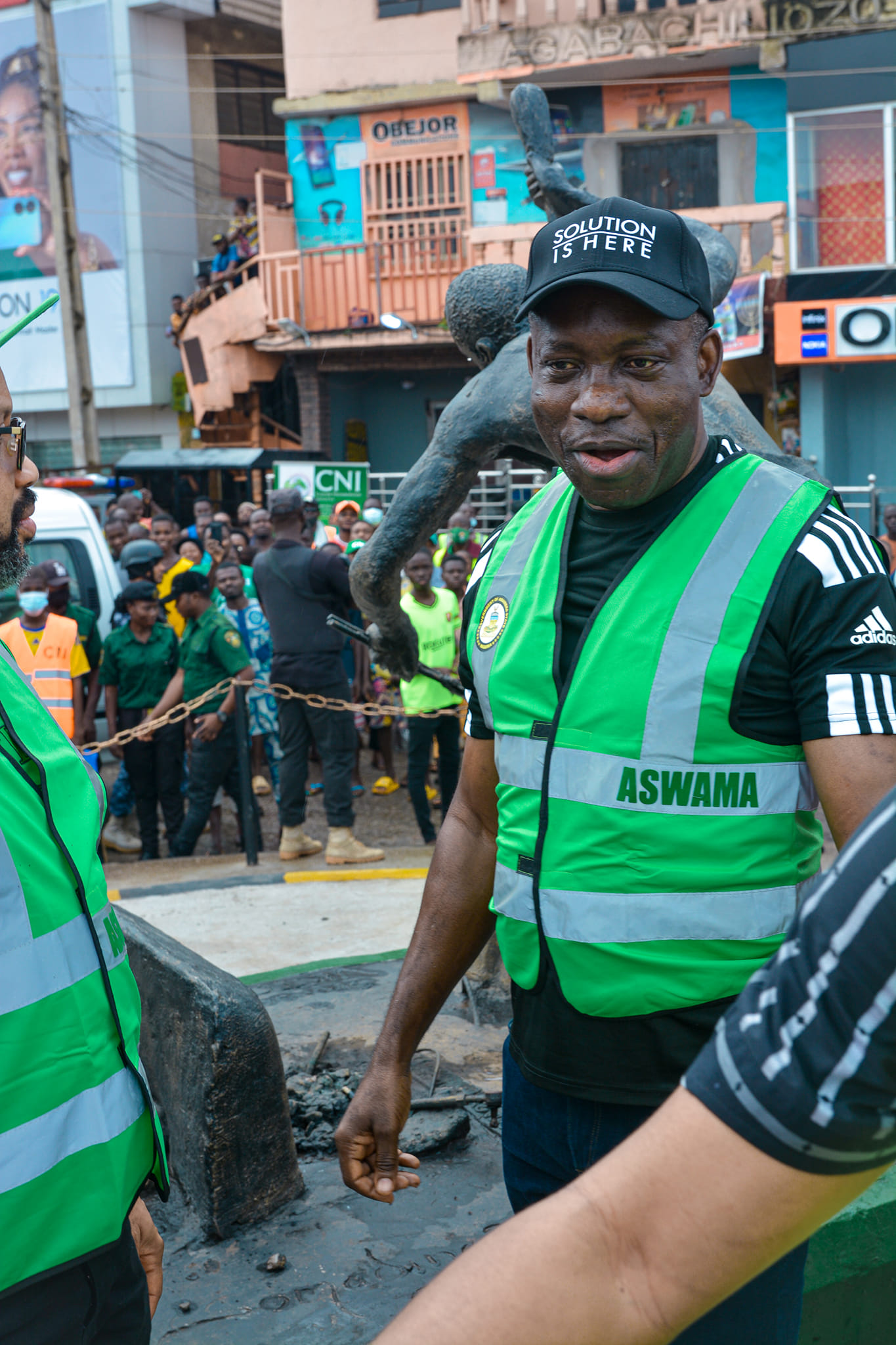 Soludo joins end-of-the-month sanitation exercise, clears drainage ...