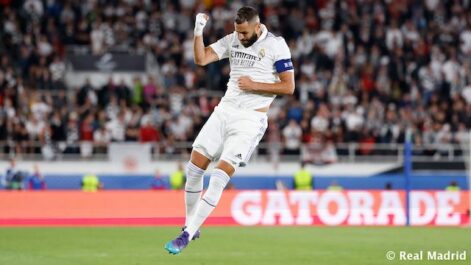 Karim Benzema back in individual training for Real Madrid - P.M. News