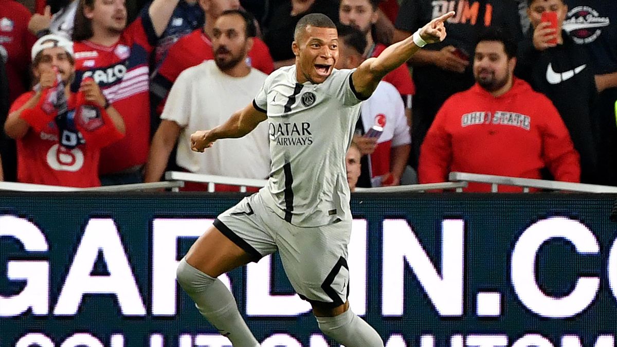 Mbappe hits hat-trick in 7-1 win against Lille - P.M. News