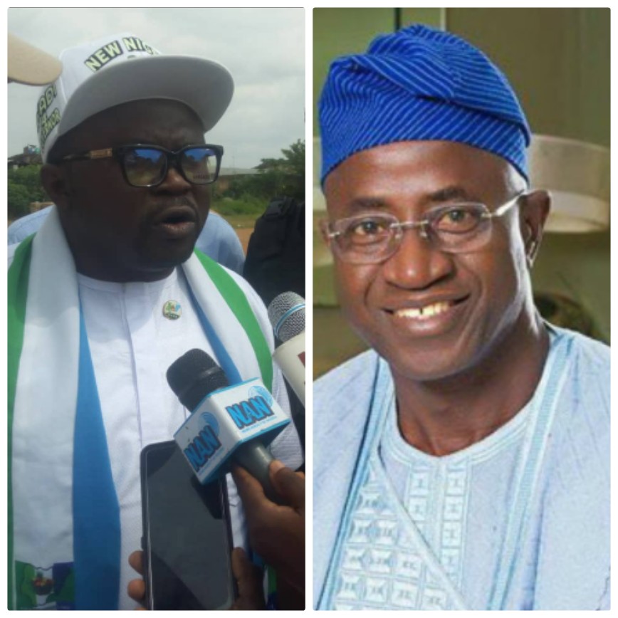 Ogun NNPP gov candidate Ajadi celebrates Segun Odegbami - P.M. News