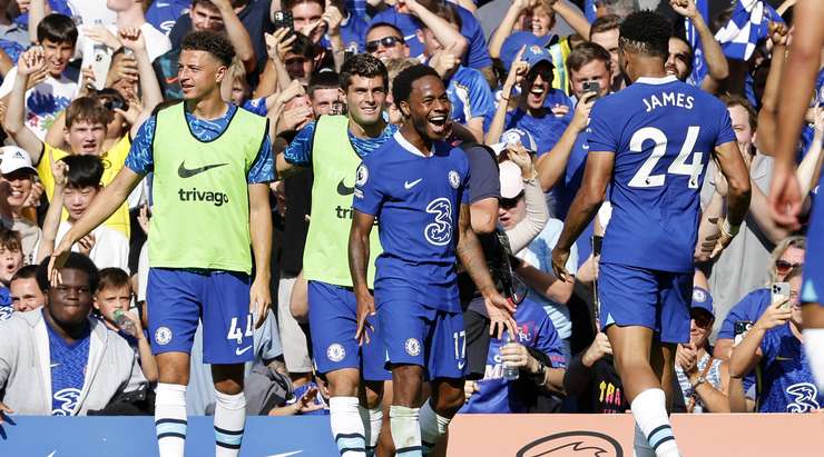Sterling's brace delivers victory to 10-man Chelsea - P.M. News