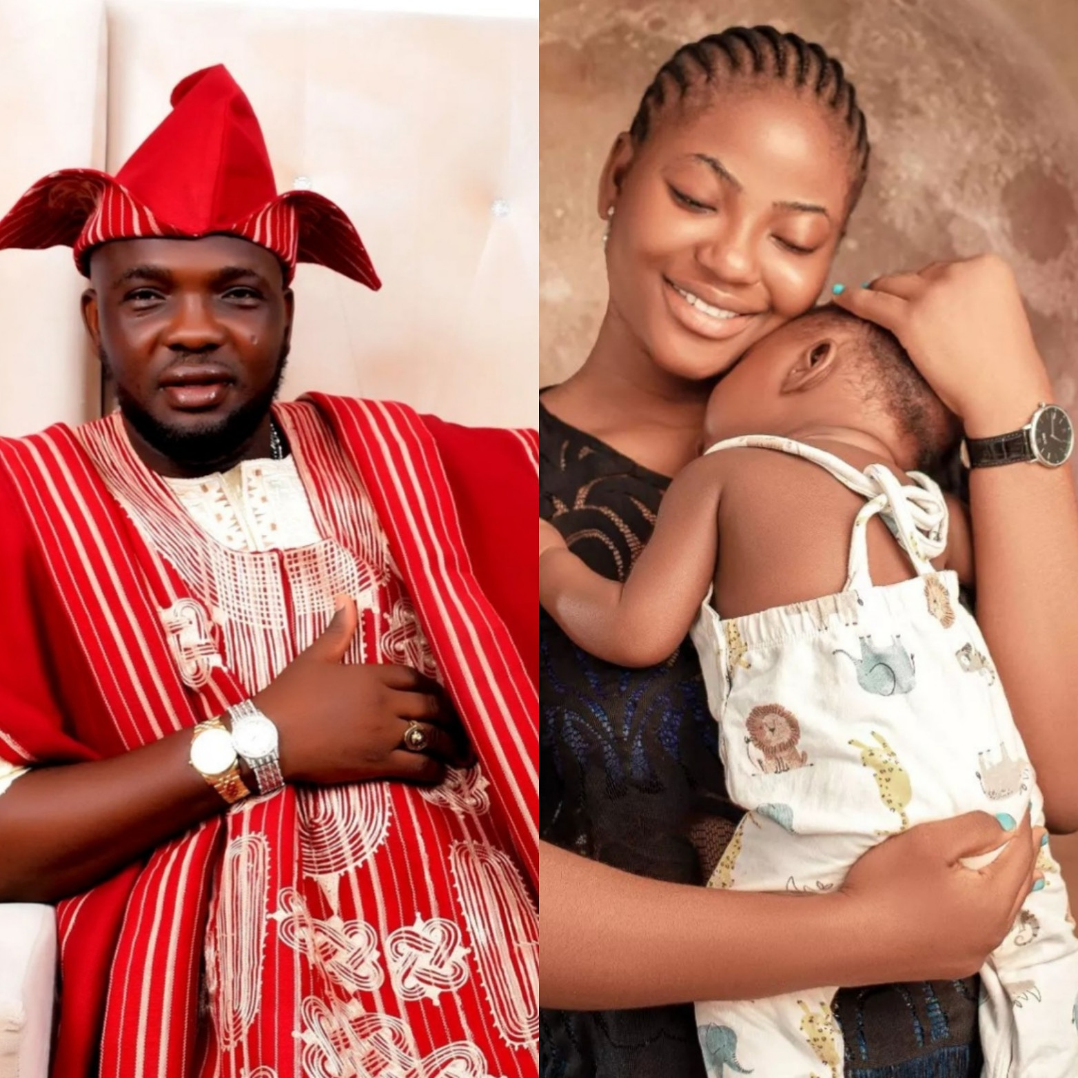 Nollywood actor Yobi Fabiyi, Amarachi in war of words over child ...