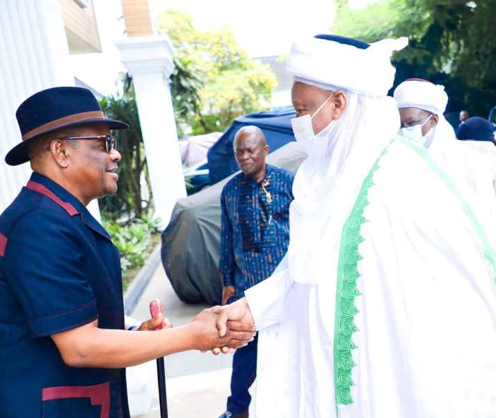 Instant Sultan of Sokoto hit Rivers for Wike (Photos) - P.M. News