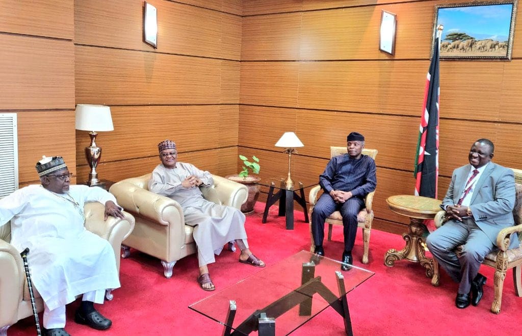 Osinbajo arrives Nairobi for Ruto’s inauguration - P.M. News