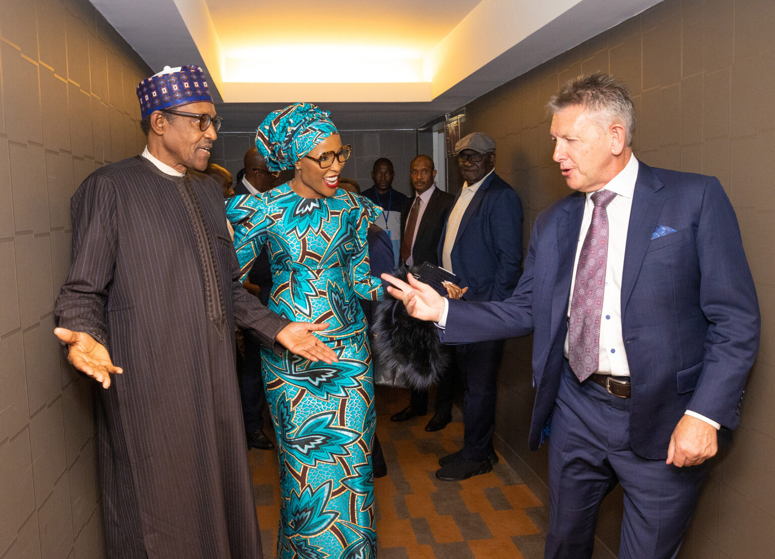 Moment Buhari met with EXXONMobil executives - P.M. News