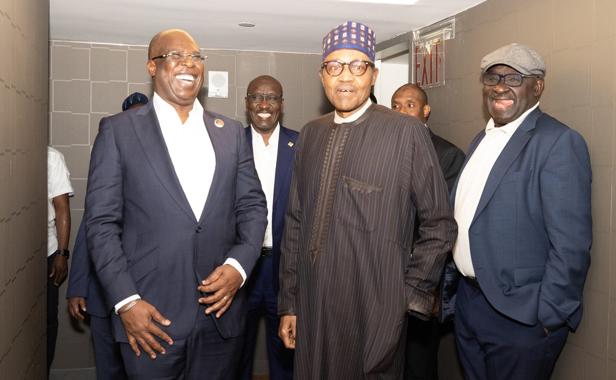 Moment Buhari met with EXXONMobil executives - P.M. News