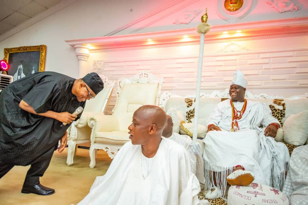 Ooni of Ife to Peter Obi: I love your agenda, may God grant your heart ...