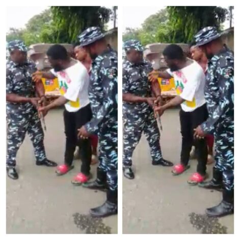 Two Lagosians assault policemen, drag gun with them (Viral video) - P.M ...