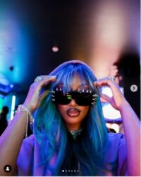 Gorgeous photos of Tems at London Fashion Week - P.M. News